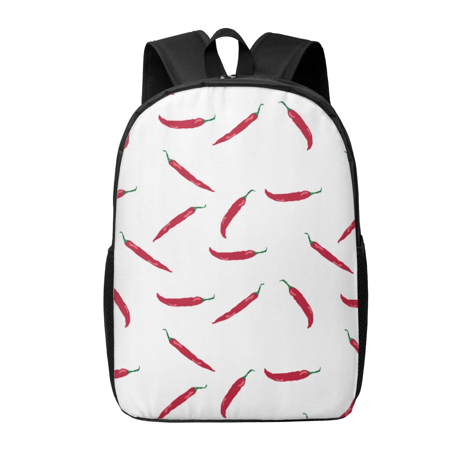 School Backpack for Women/Men - Dried chili pepper Lightweight Travel ...