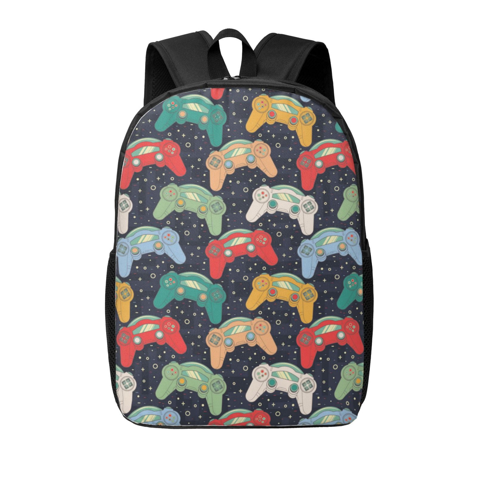 School Backpack for Women/Men - Retro Video Game Lightweight Travel Bag ...