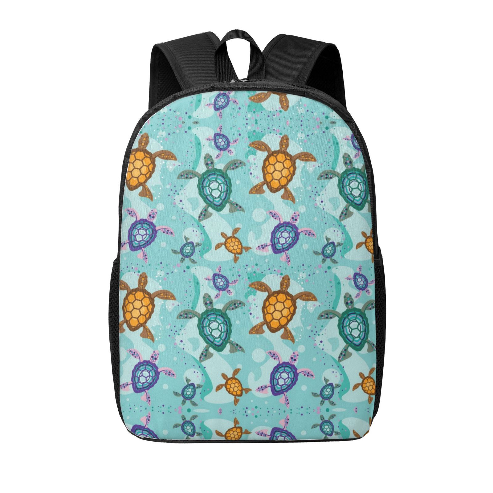 School Backpack for Women/Men - Turtles And Sea Lightweight Travel Bag ...