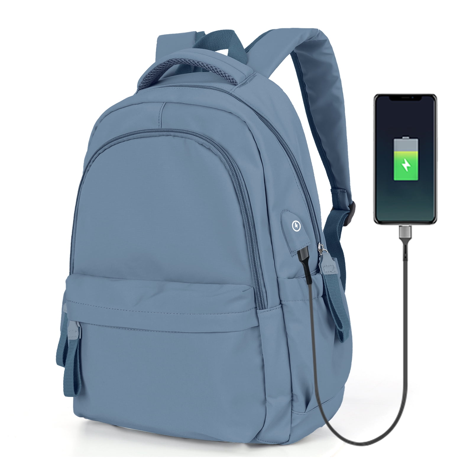 Waterproof School Backpack with Laptop Compartment for Men, Women ...