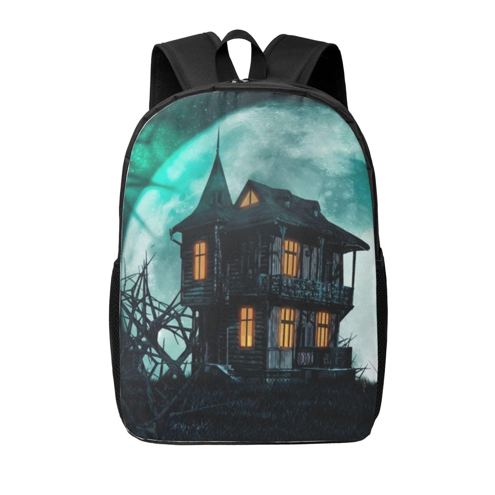 School Backpack for Women/Men - Witch House On The Hill Lightweight ...