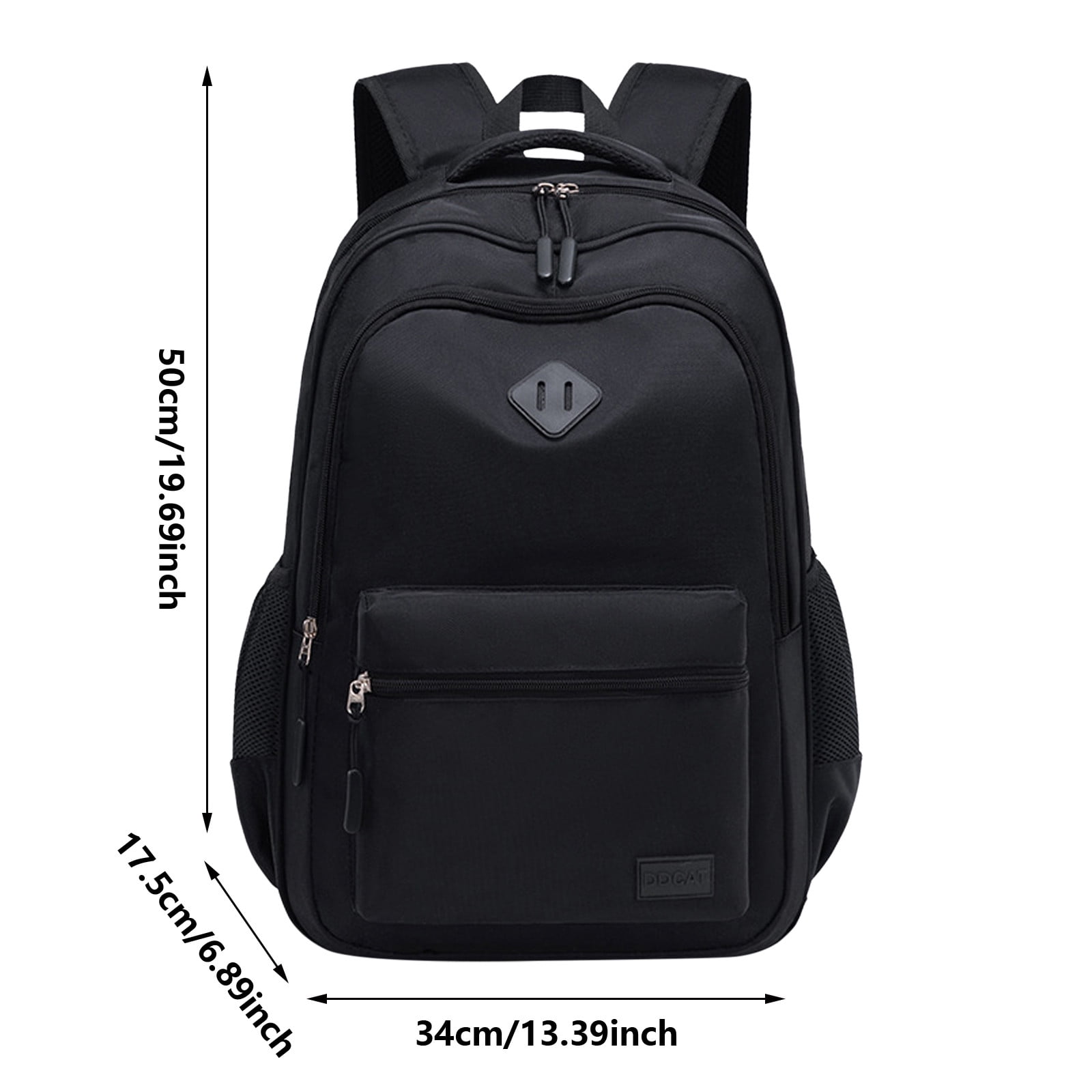 School Backpacks Black Backpack For Back To School College And Travel ...