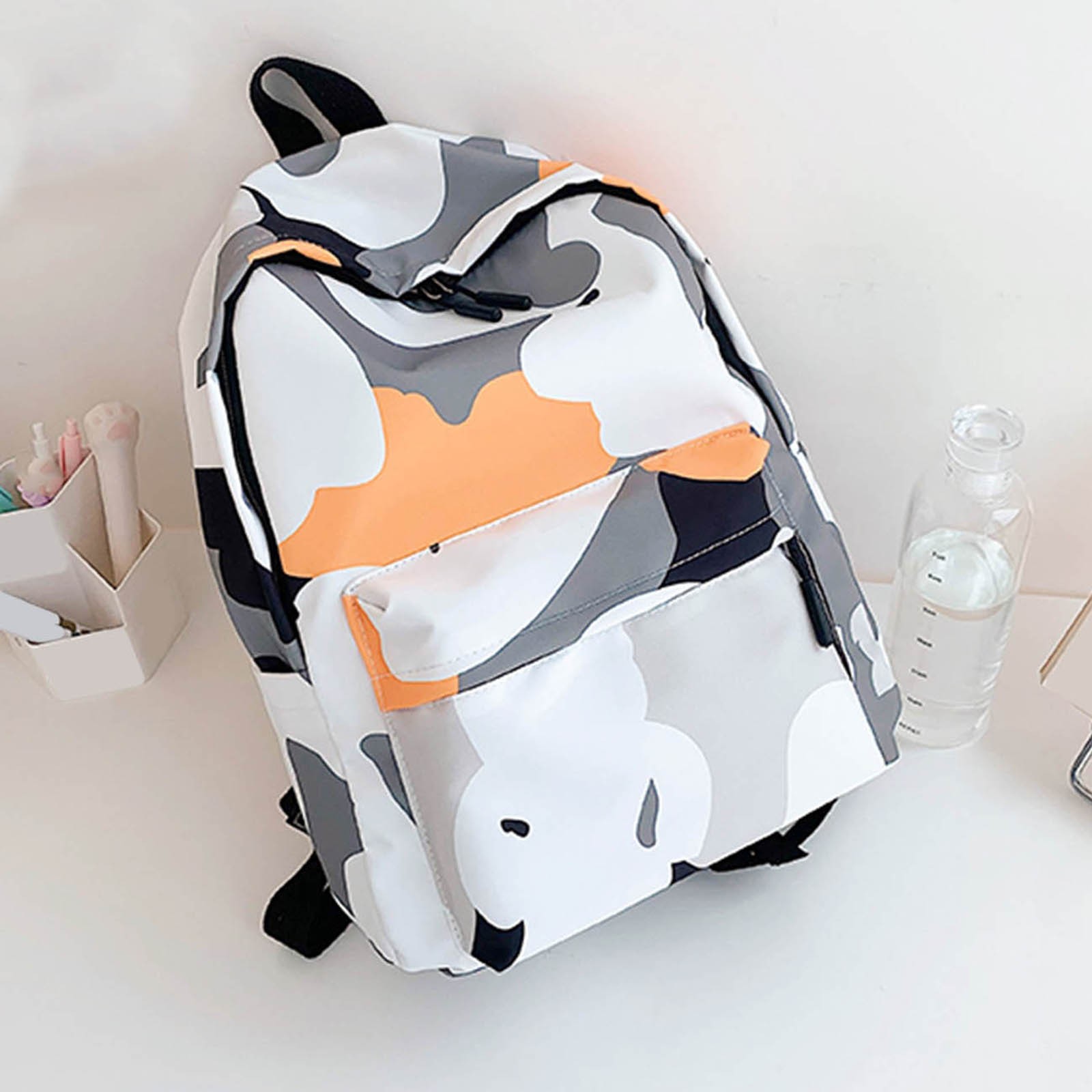 School Backpacks Camouflage Print Fashion Leisure Campus Notebook Large ...