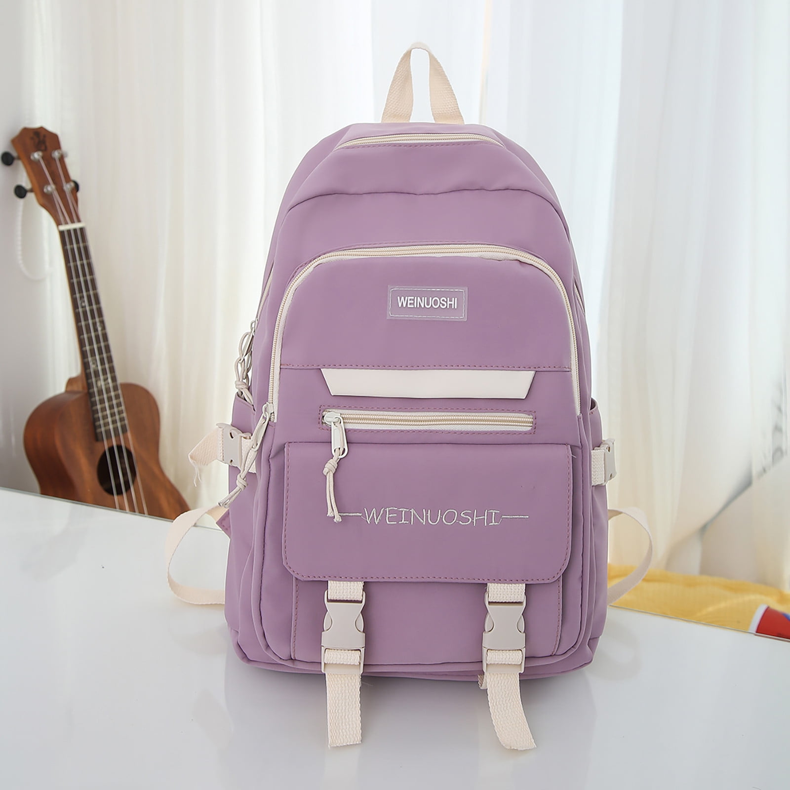 School Backpacks Starts Season Fashion Women Girl Zipper Bag Nylon High ...