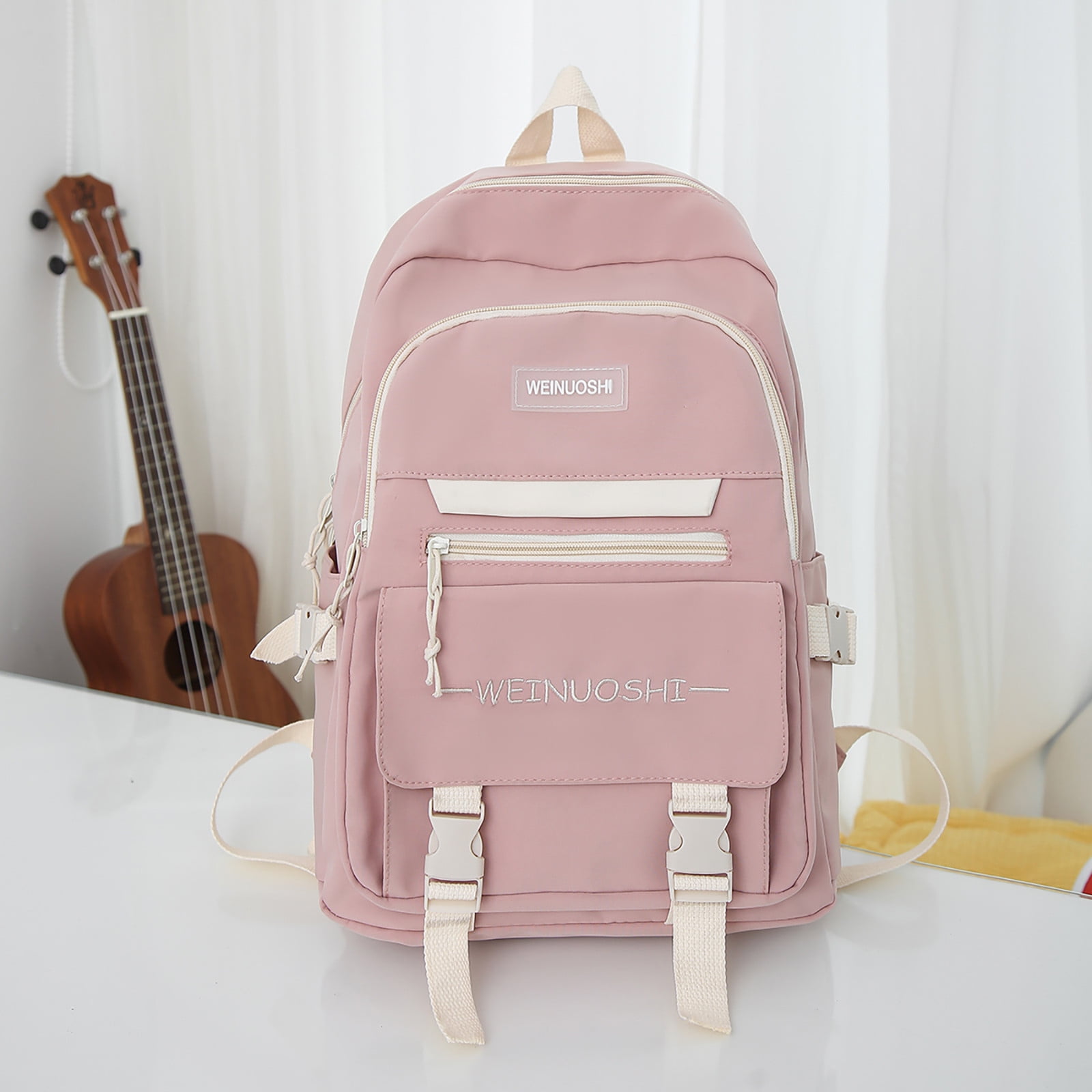 School Backpacks Starts Season Fashion Women Girl Zipper Bag Nylon High ...