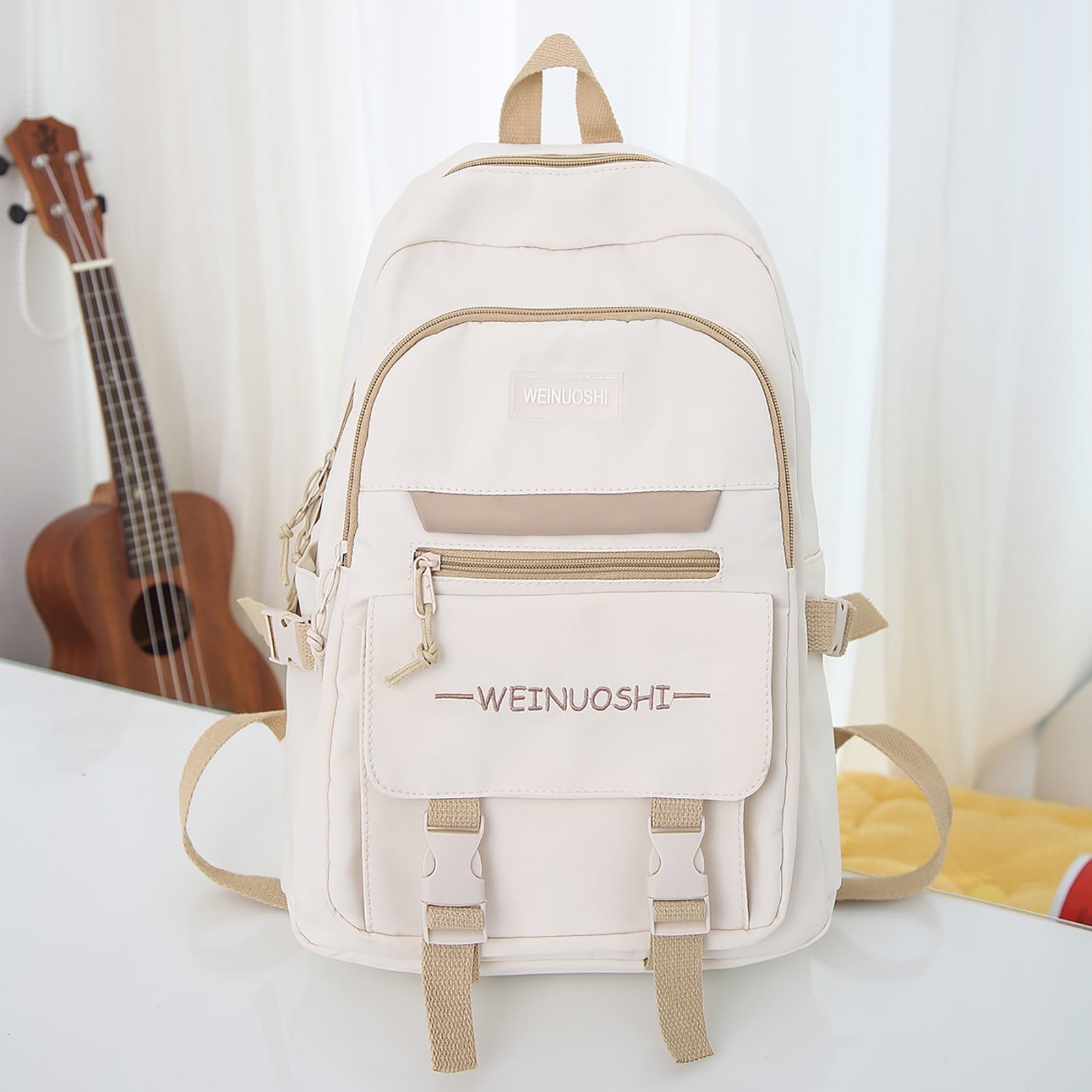 School Backpacks Starts Season Fashion Women Girl Zipper Bag Nylon High ...