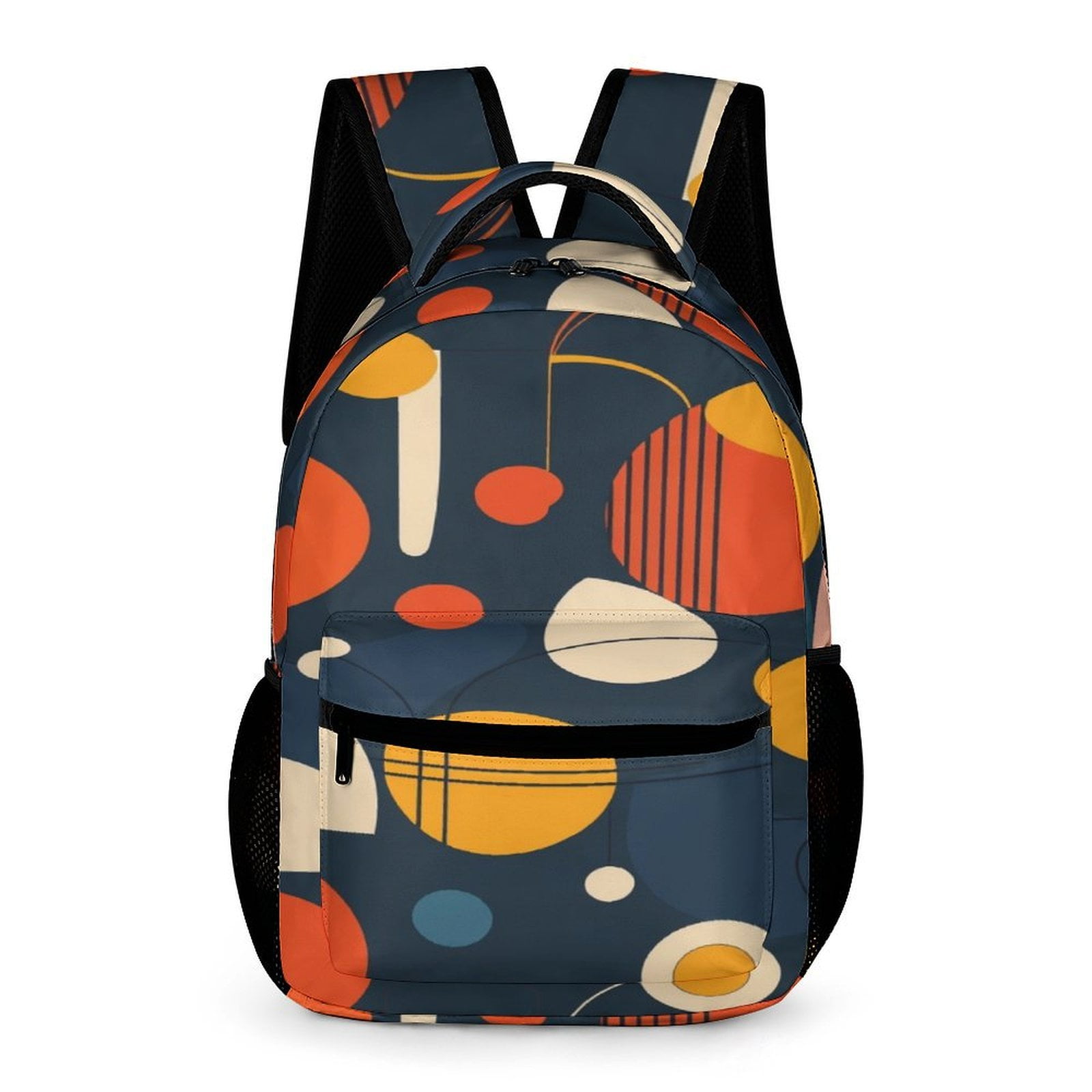 School Bags for Teenage Waterproof High School Backpack Women Abstract ...