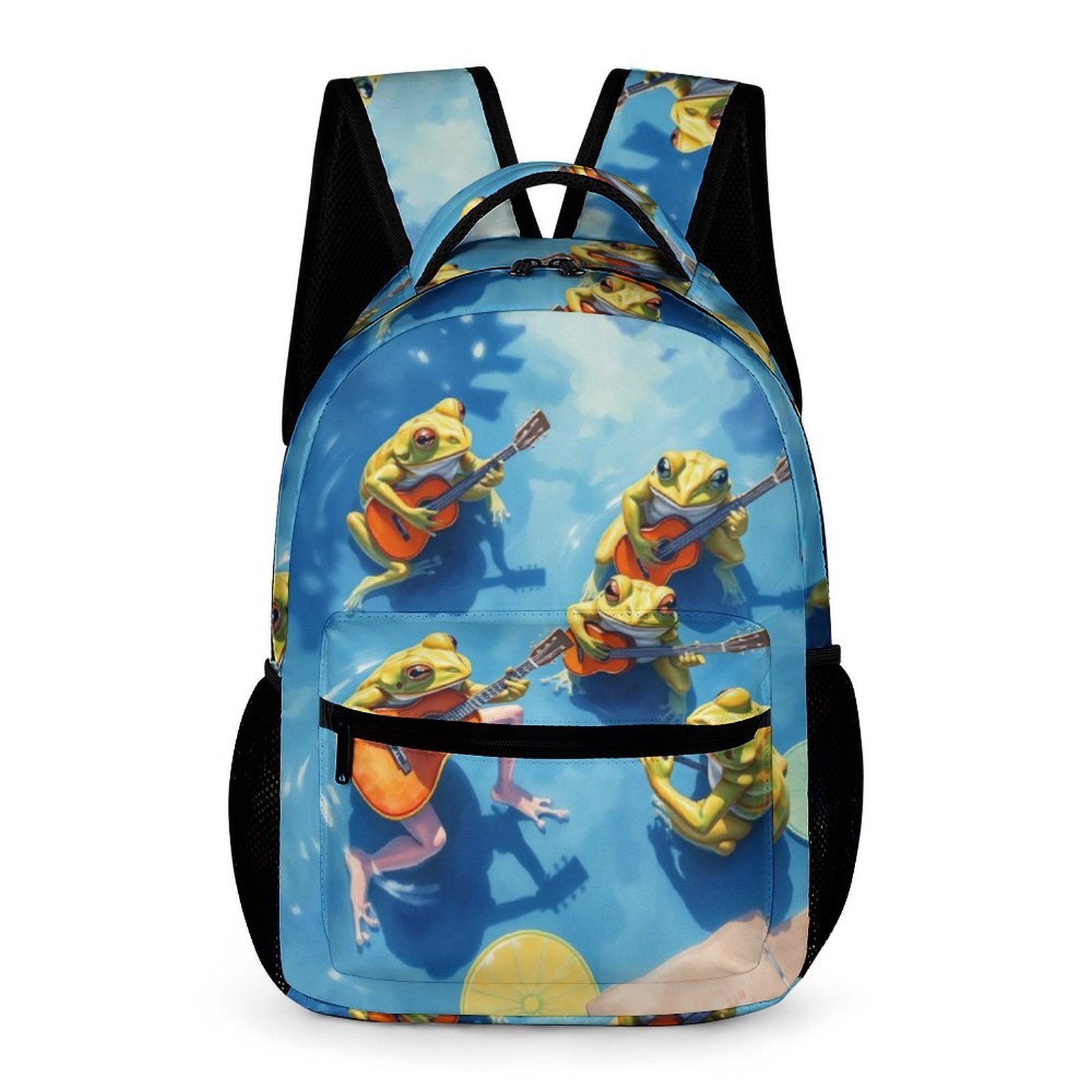 School Bags for Teenage Waterproof High School Backpack Women Frog ...