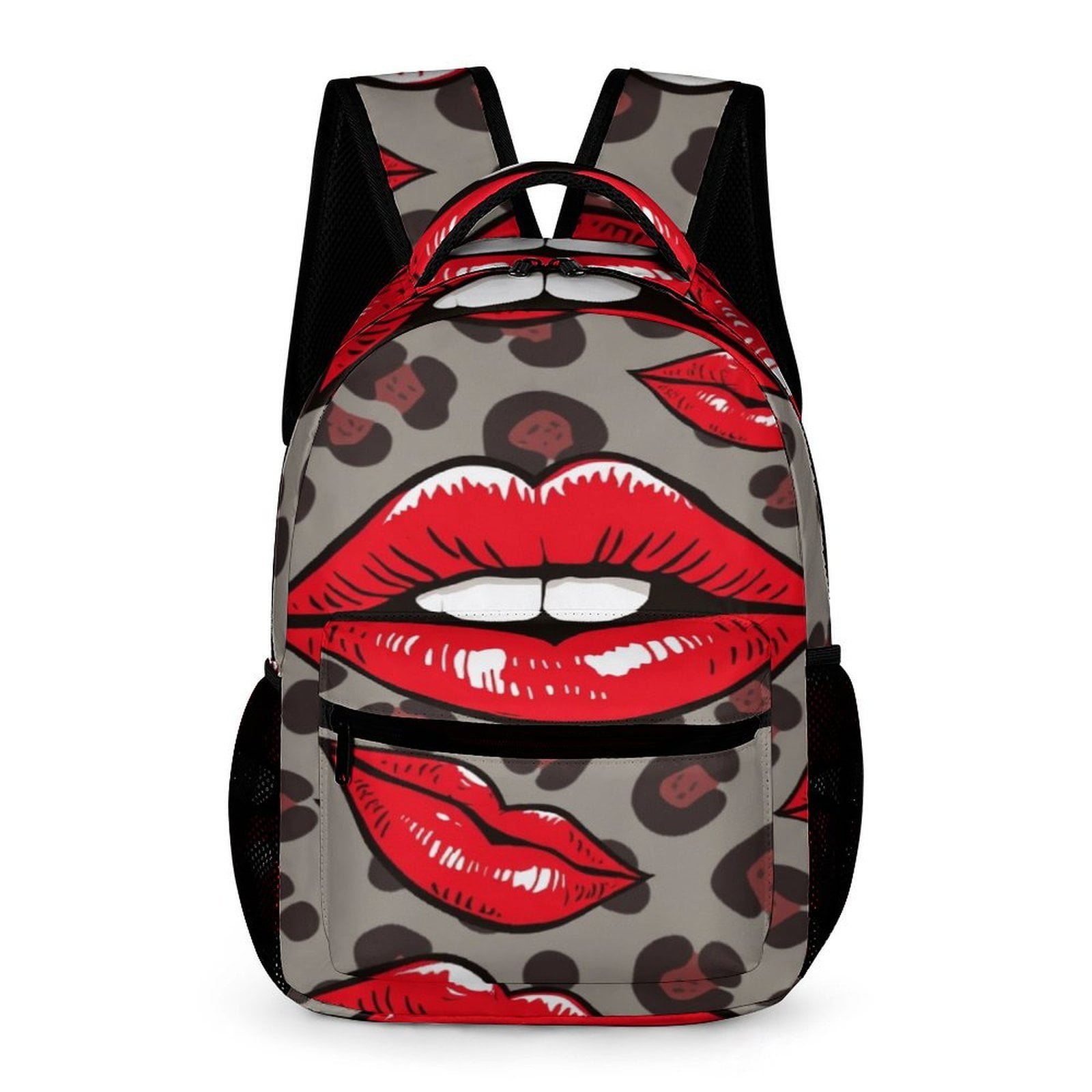 School Bags for Teenage Waterproof High School Backpack Women Leopard ...