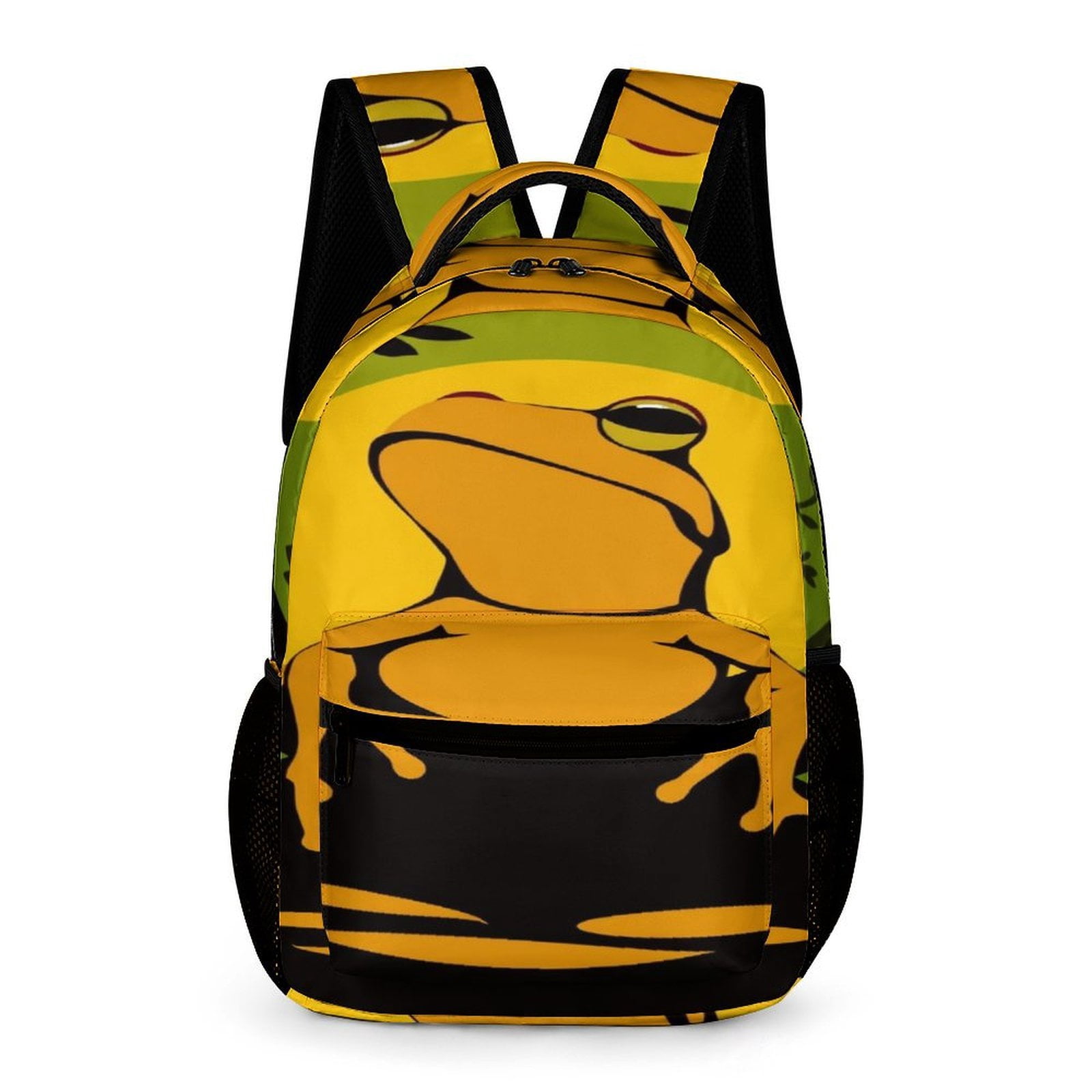 School Bags for Teenage Waterproof High School Backpack Women Orange ...