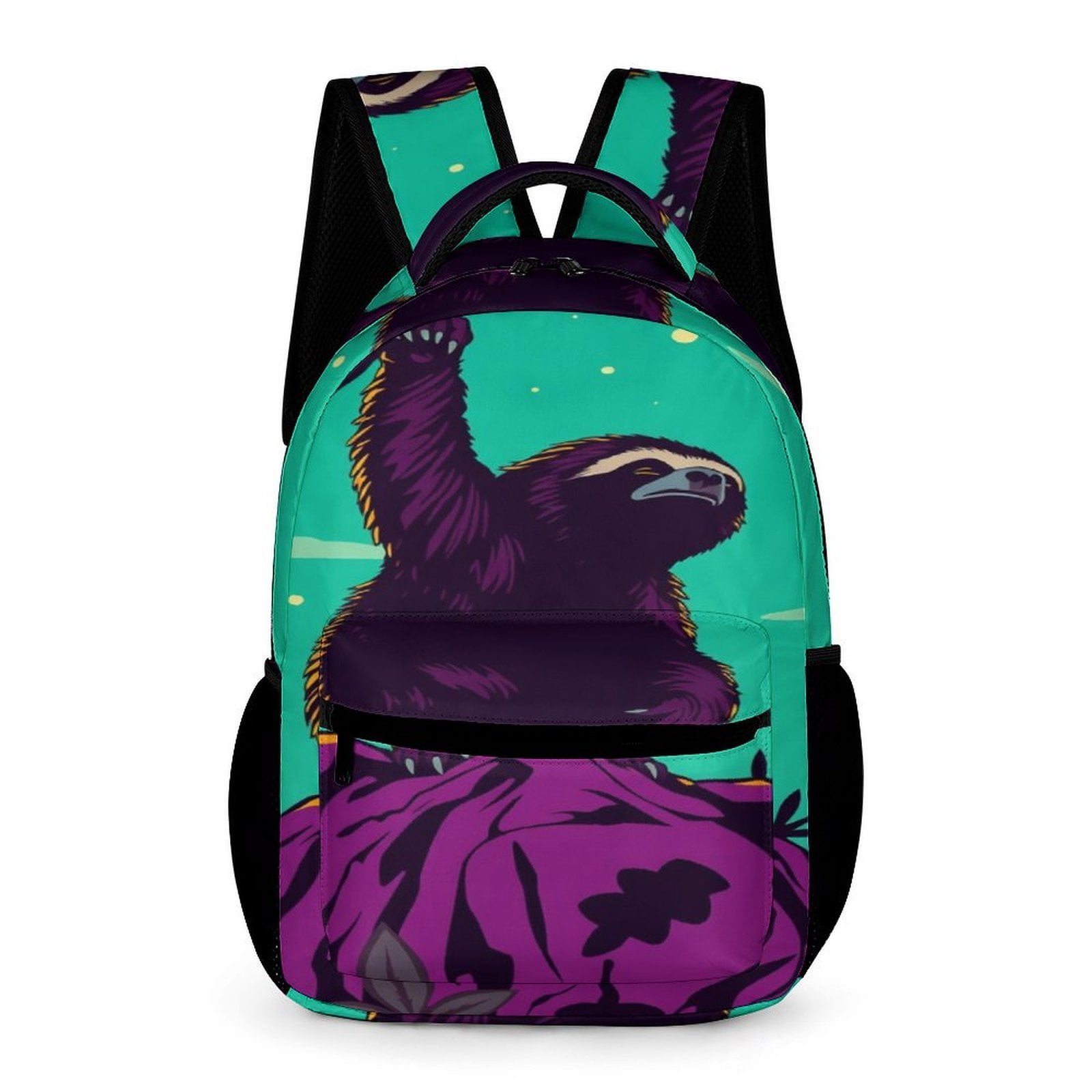 School Bags for Teenage Waterproof High School Backpack Women Sloth ...