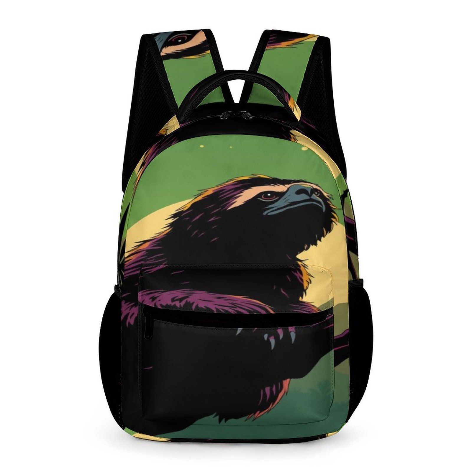School Bags for Teenage Waterproof High School Backpack Women Sloth ...