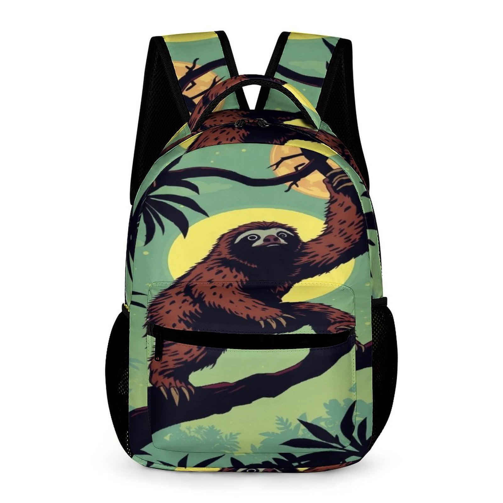 School Bags for Teenage Waterproof High School Backpack Women Sloth ...