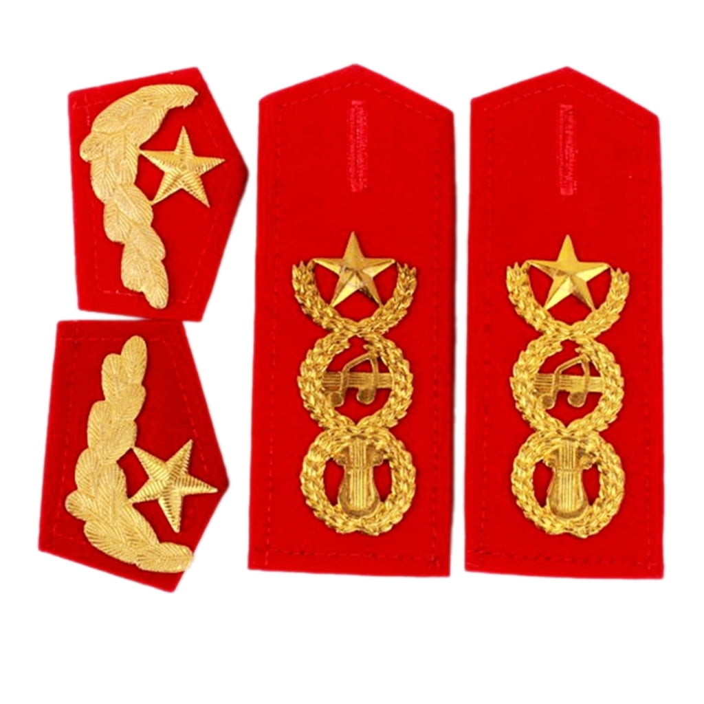 School Band Shoulder Epaulets Professional Uniform Epaulettes for ...