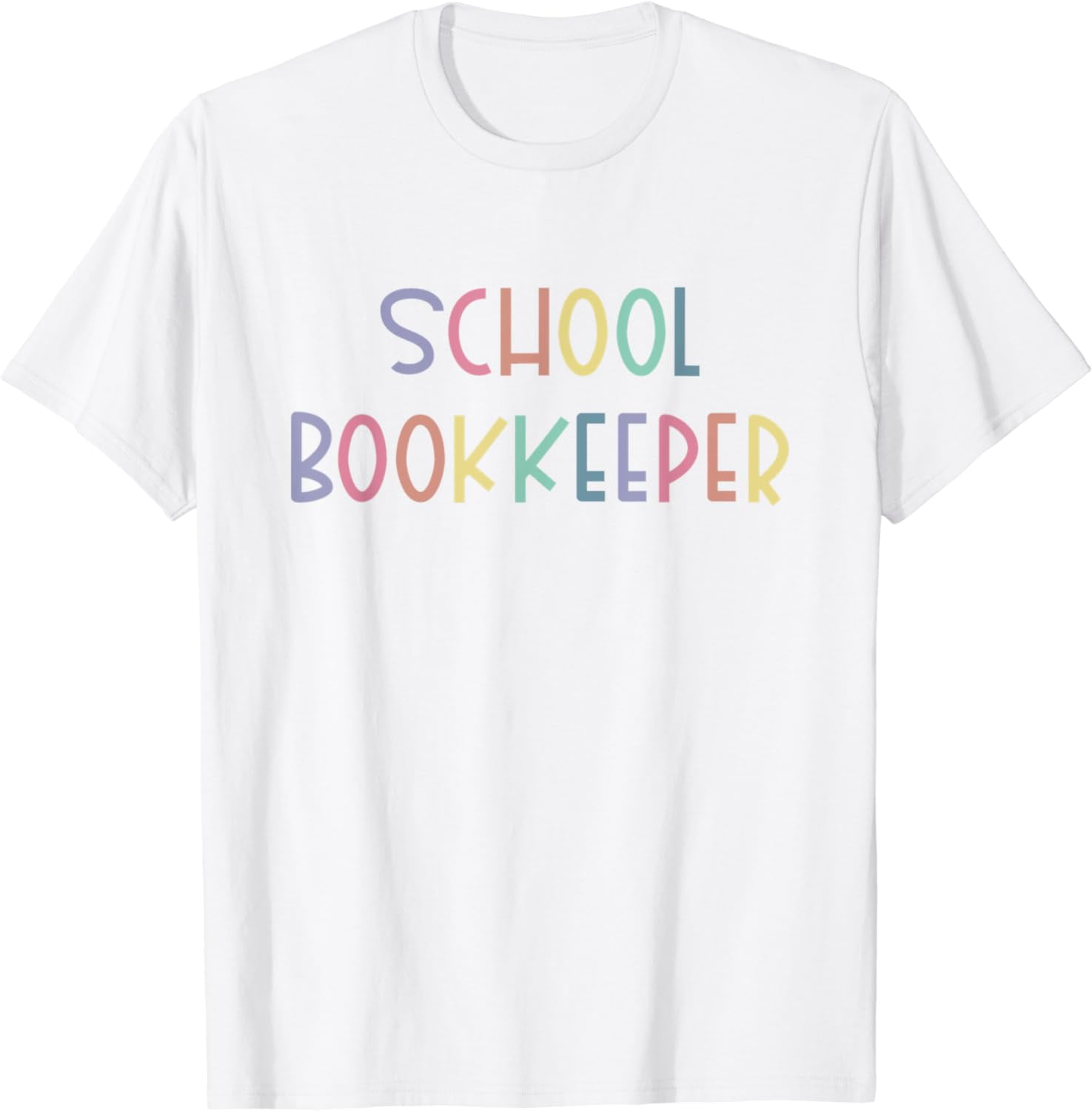School Bookkeeper Admin Squad School Assistant Principal T-Shirt ...