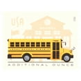 USPS School Bus Postage Stamps for Mailing, First Class, Additional ...