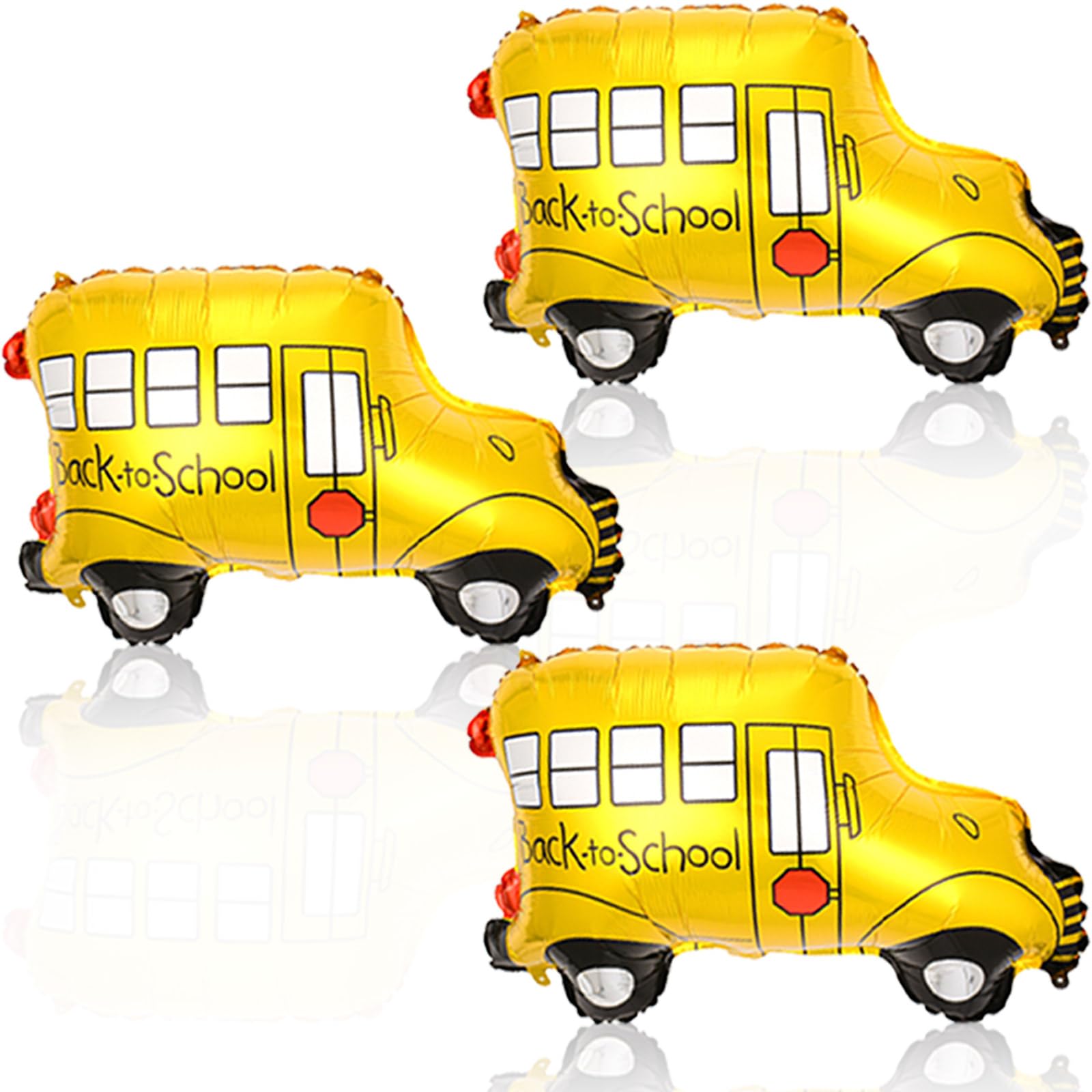 School Bus Balloons Back STF9 to School Balloons Kindergarten Race Car ...