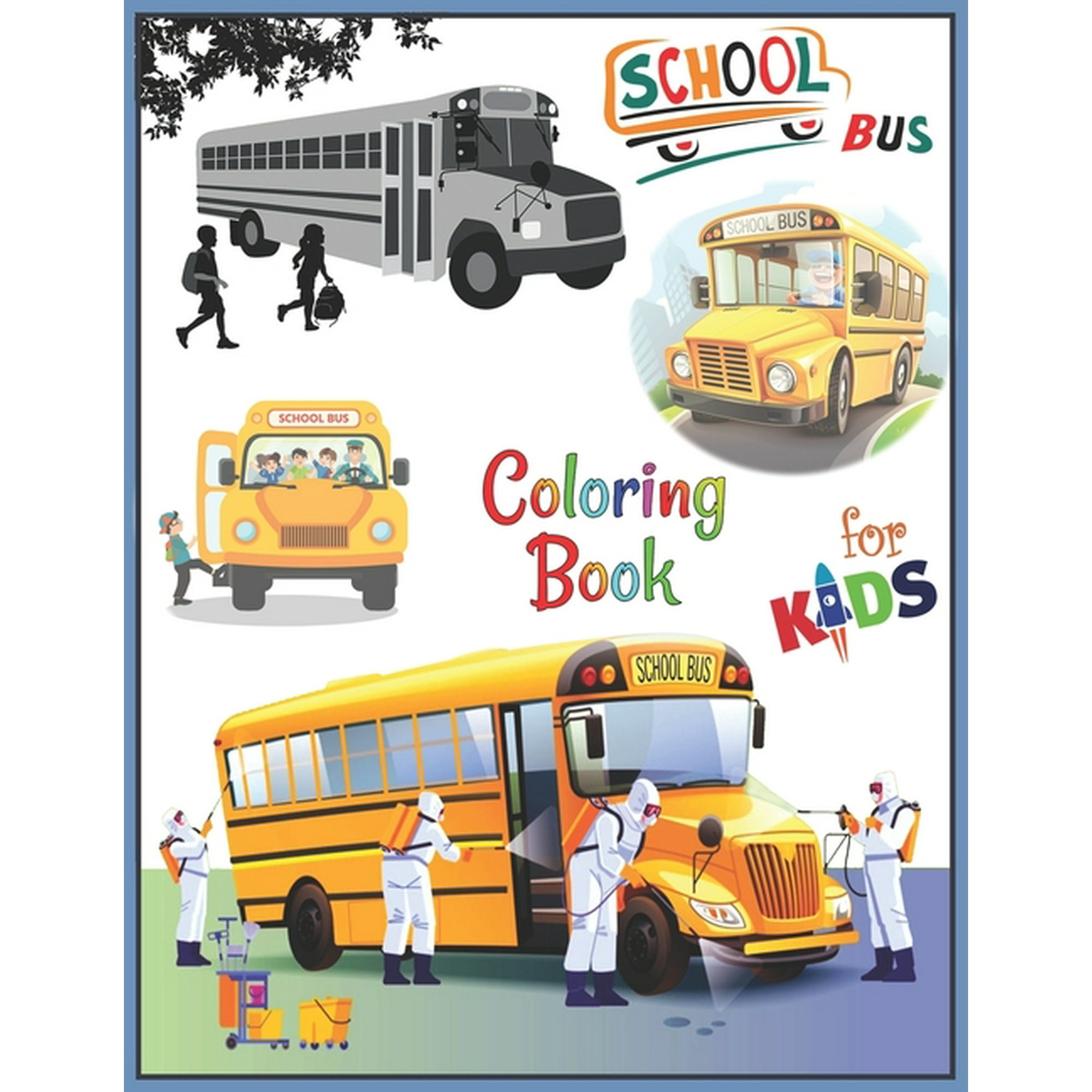 School Bus Coloring Pages