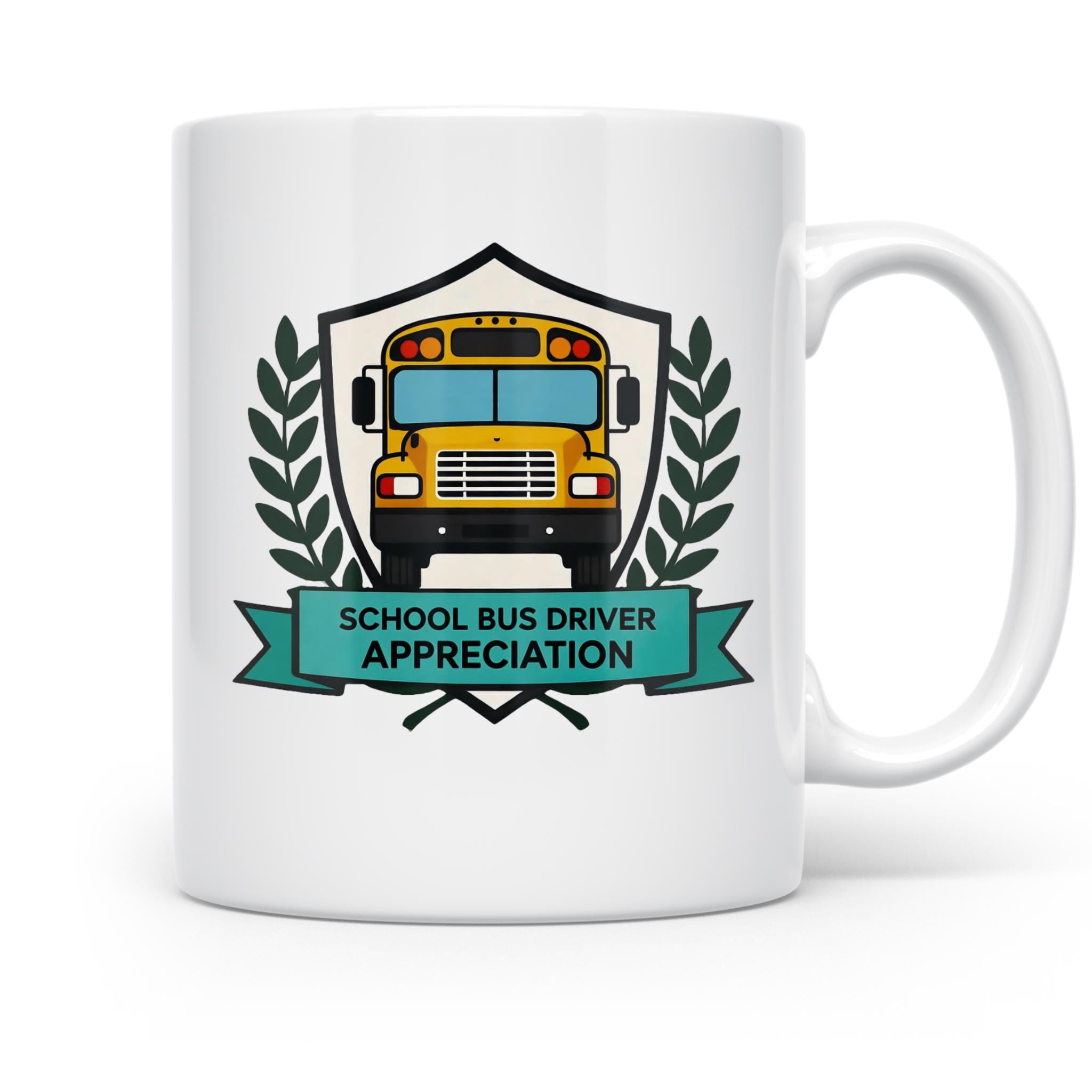 School Bus Driver 11 oz Coffee Mug - Appreciation White Ceramic ...