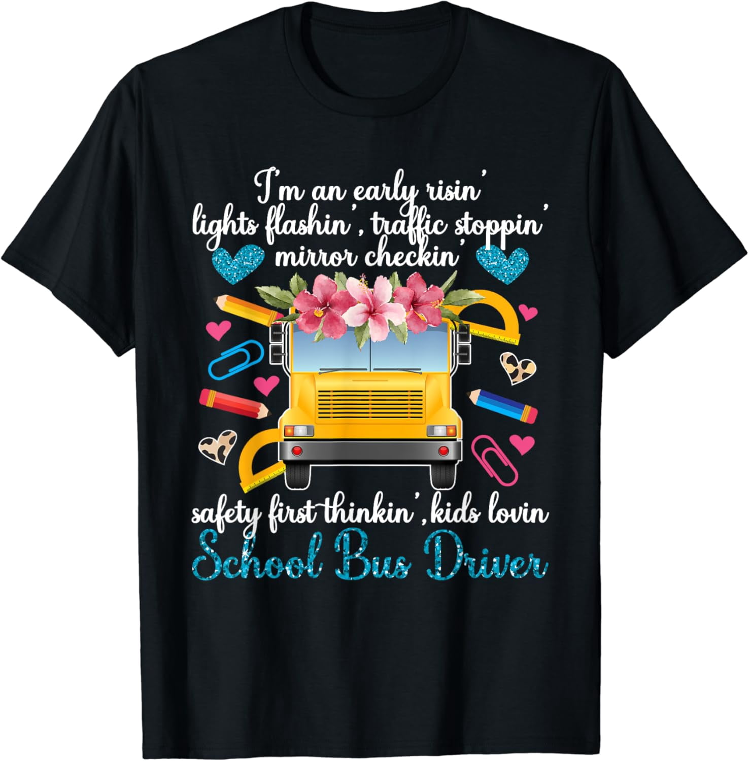 School Bus Driver Appreciation Bus Driver T-Shirt - Walmart.com