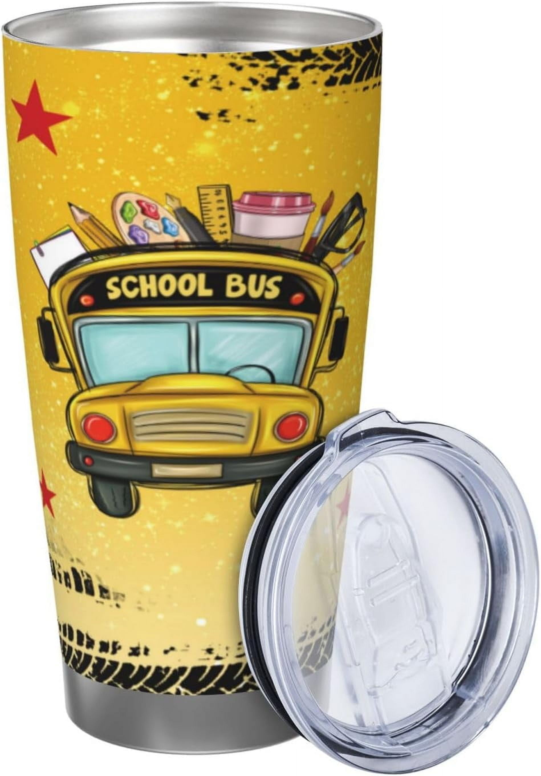 School Bus Driver Appreciation Gifts - Insulted Stainless Steel Bus ...