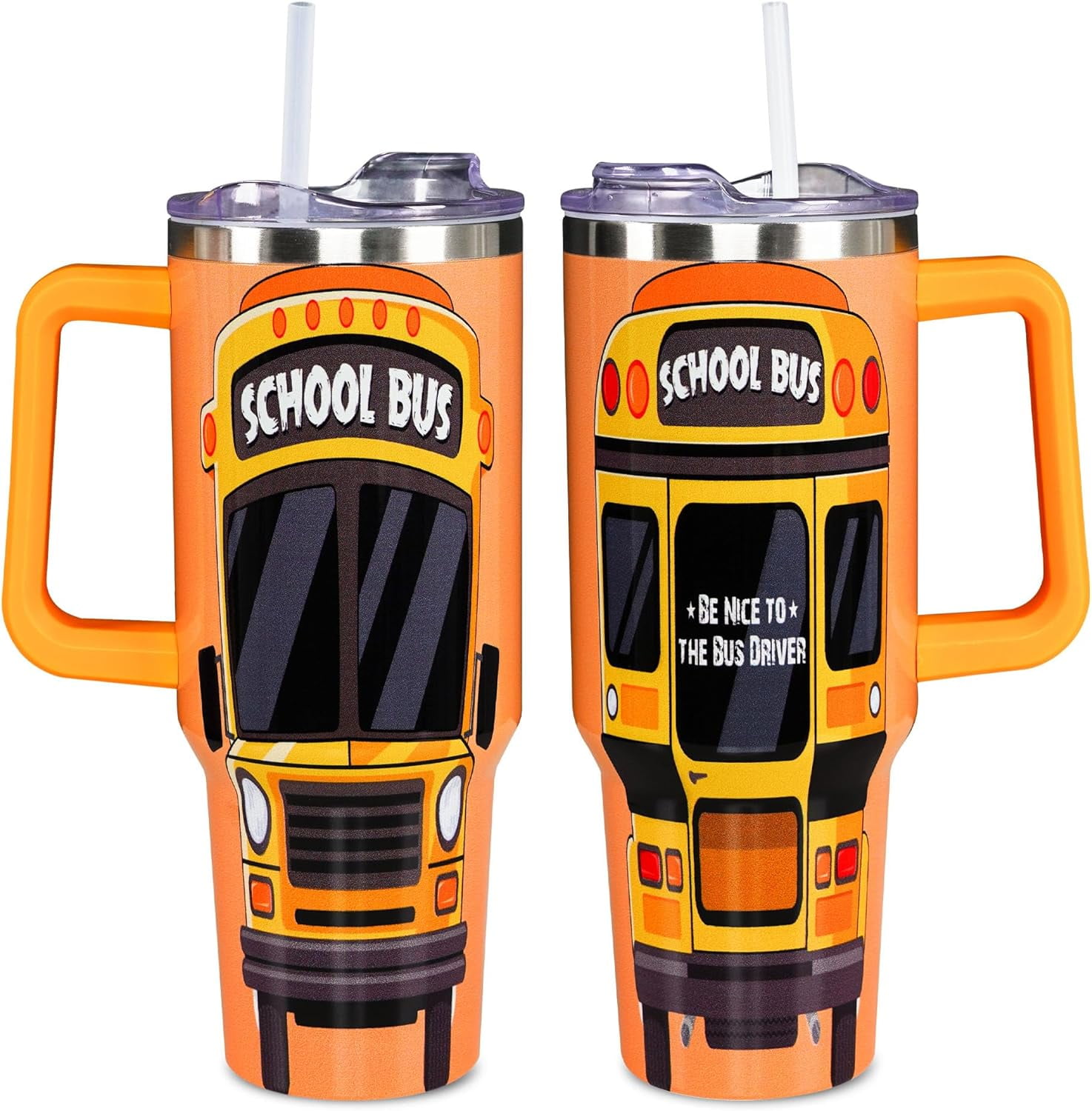 School Bus Driver Gifts - School Bus Driver Tumbler 40 OZ, Bus Driver ...