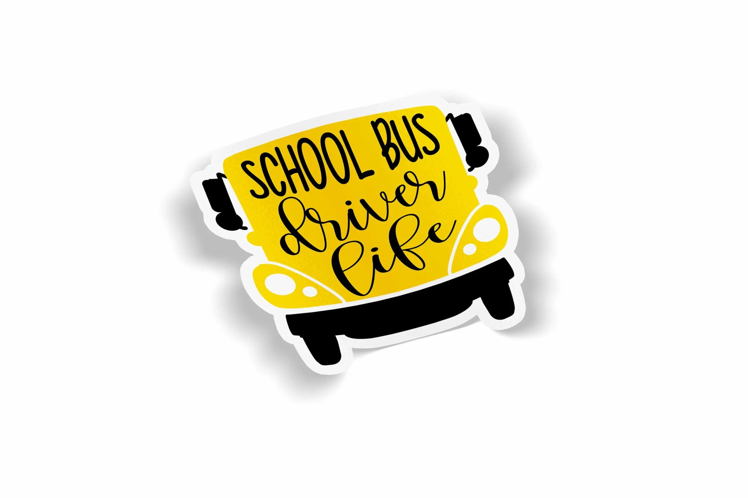 School Bus Driver LIfe Waterproof Sticker - Walmart.com