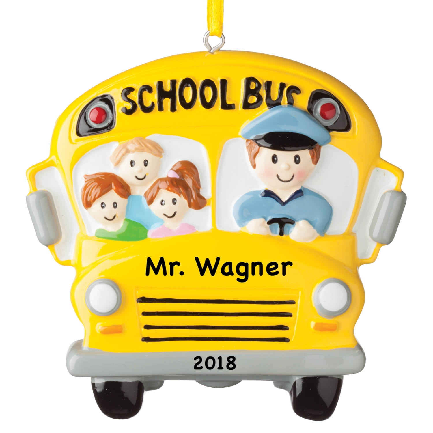 School Bus Driver Personalized Ornament - Walmart.com