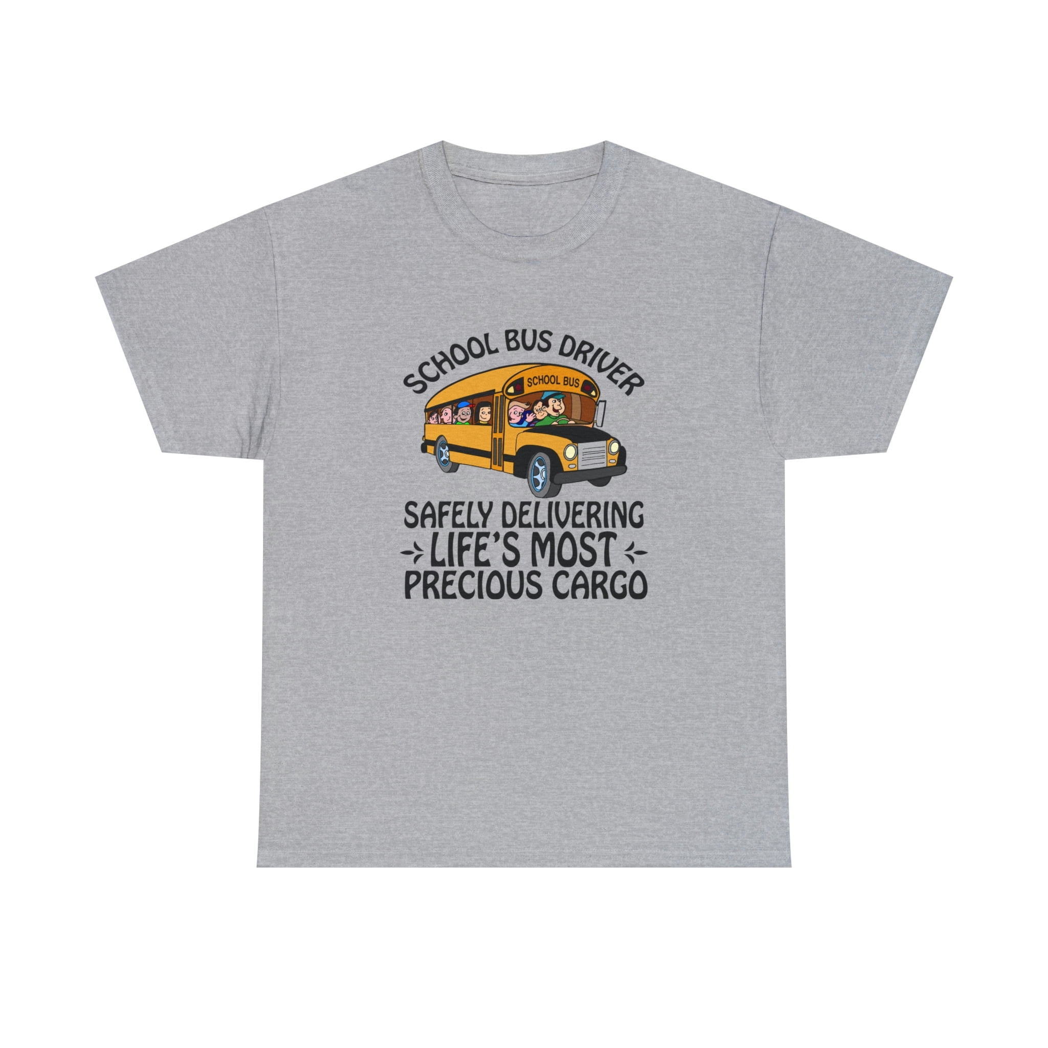 School Bus Driver Safely Delivering Life's Most Precious Cargo - ID ...