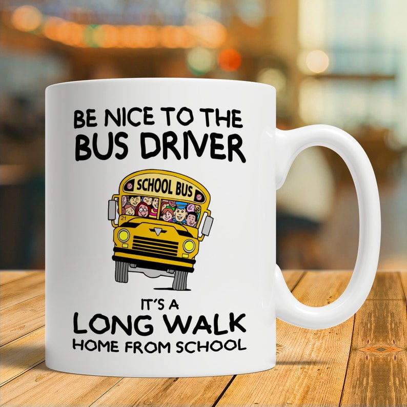 School Bus Driver, School Bus Driver Mug, School Bus Driver Gift ...
