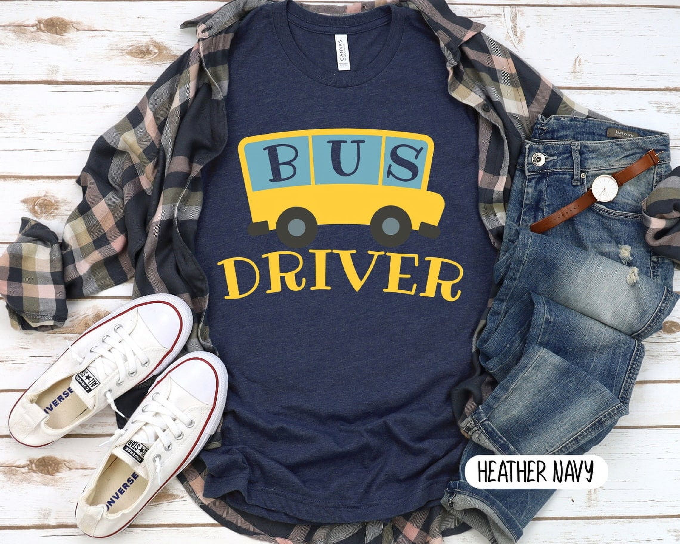 School Bus Driver Shirt, Early Rising Always Smiling Safe Driving T ...