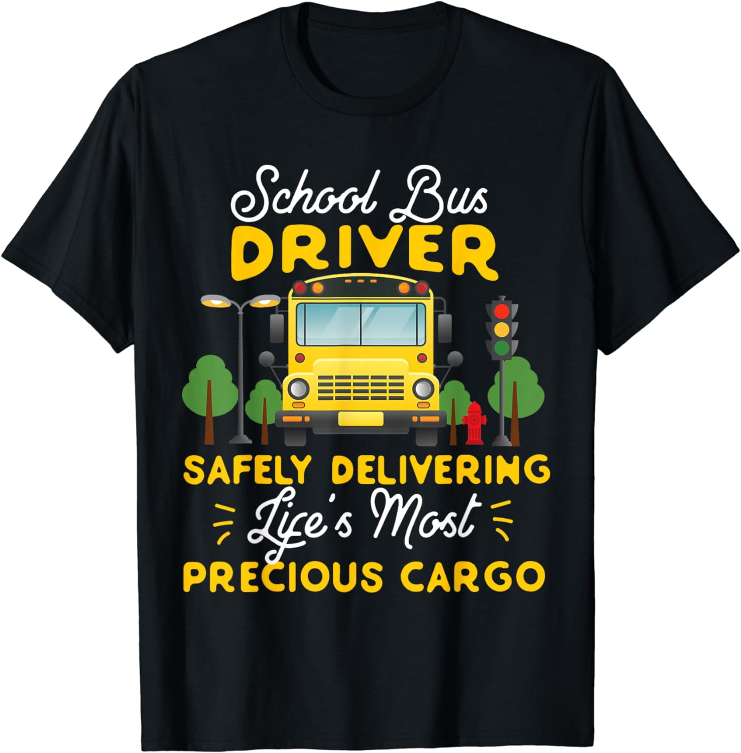 School Bus Driver T-Shirt - Walmart.com