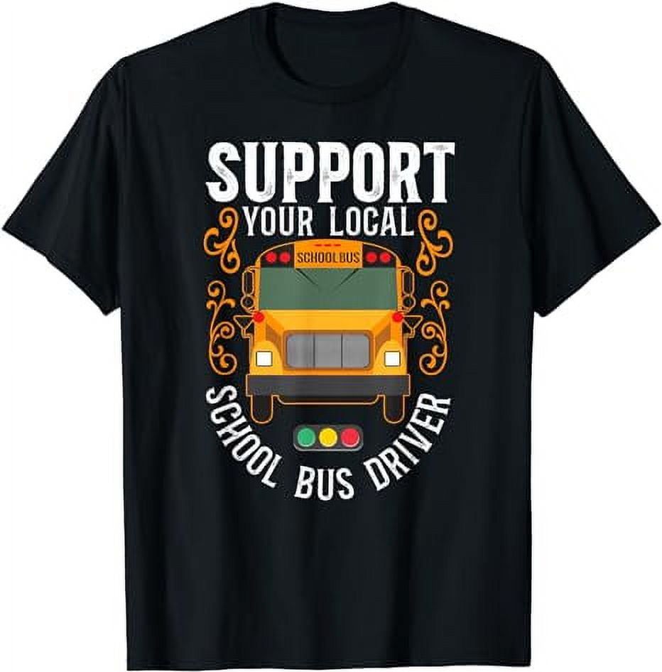 School Bus Driver T-Shirt - Walmart.com