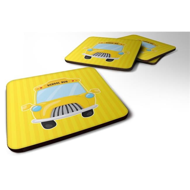 School Bus Foam Coasters - Set of 4 - Walmart.com