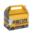 20 Pack, School Bus Themed Goodie Favor Candy Container - Treat Box for ...