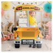 VictoryStore Custom School Bus Photo Booth Frame - 35x38 Inch Picture ...