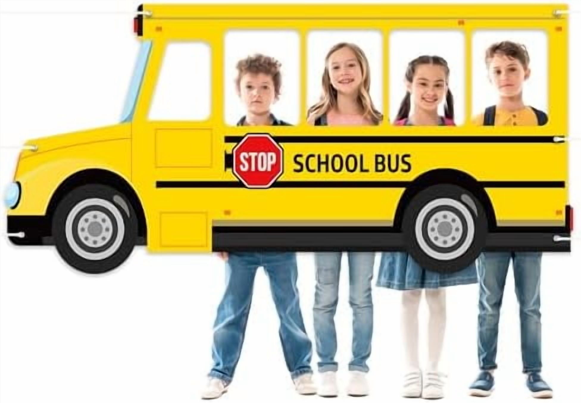 School Bus Photo Prop Selfie Frame Back to School Backdrop Party ...