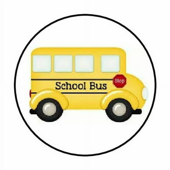 School Bus Sticker Phone Decal Water Bottle Stickers Car Decals, Laptop ...