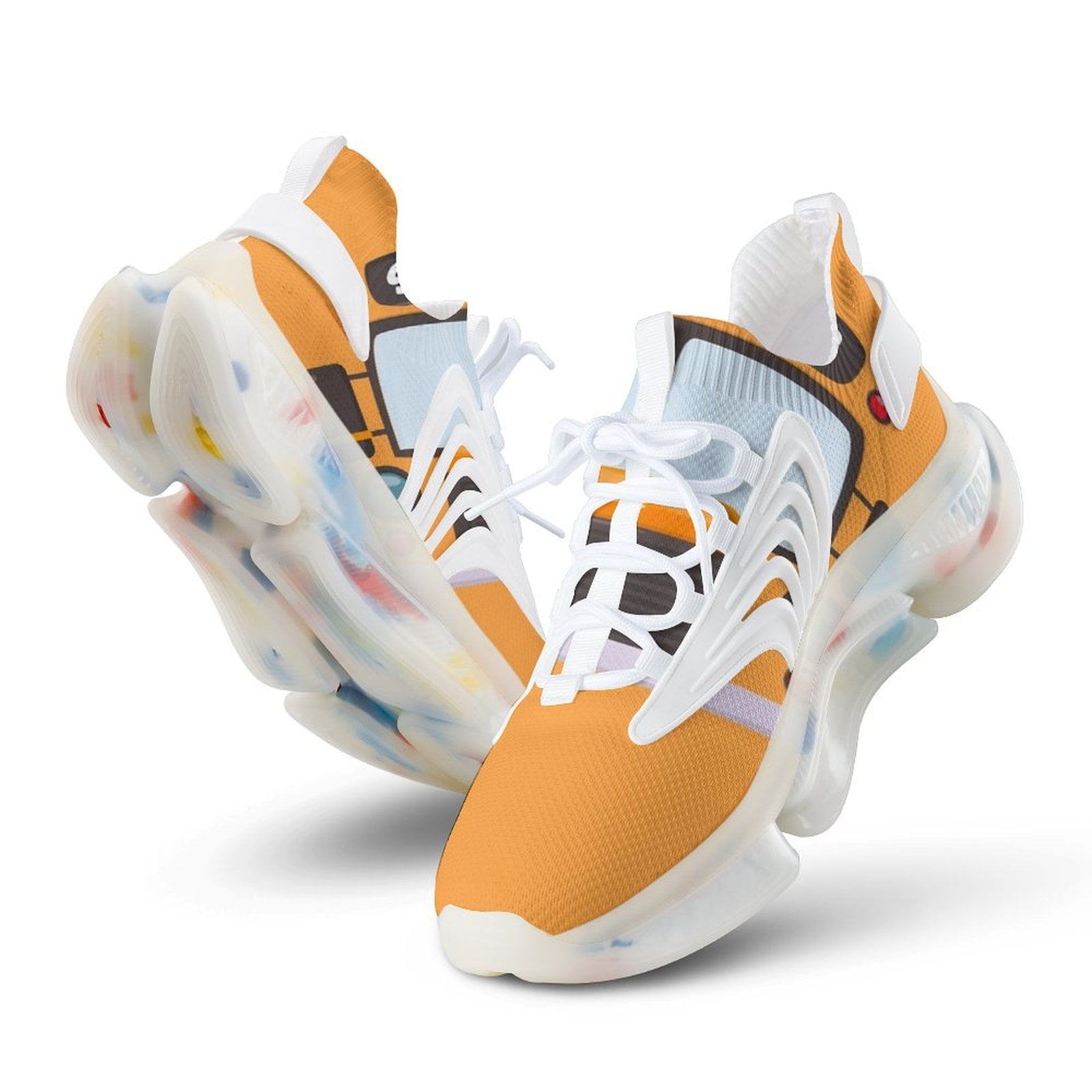 School Bus Walking Shoes for Men Woman Lightweight Tennis Fashion ...