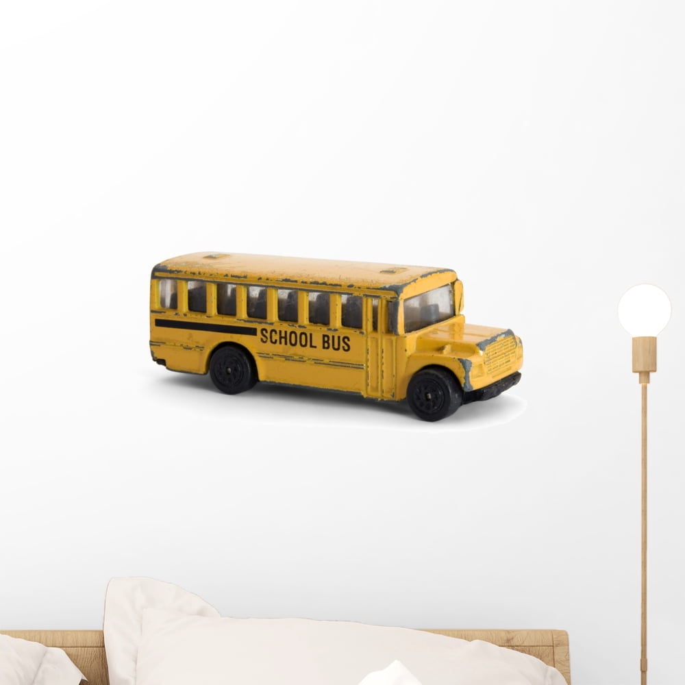 School Bus Wall Mural by Wallmonkeys Peel and Stick Graphic (18 in W x ...