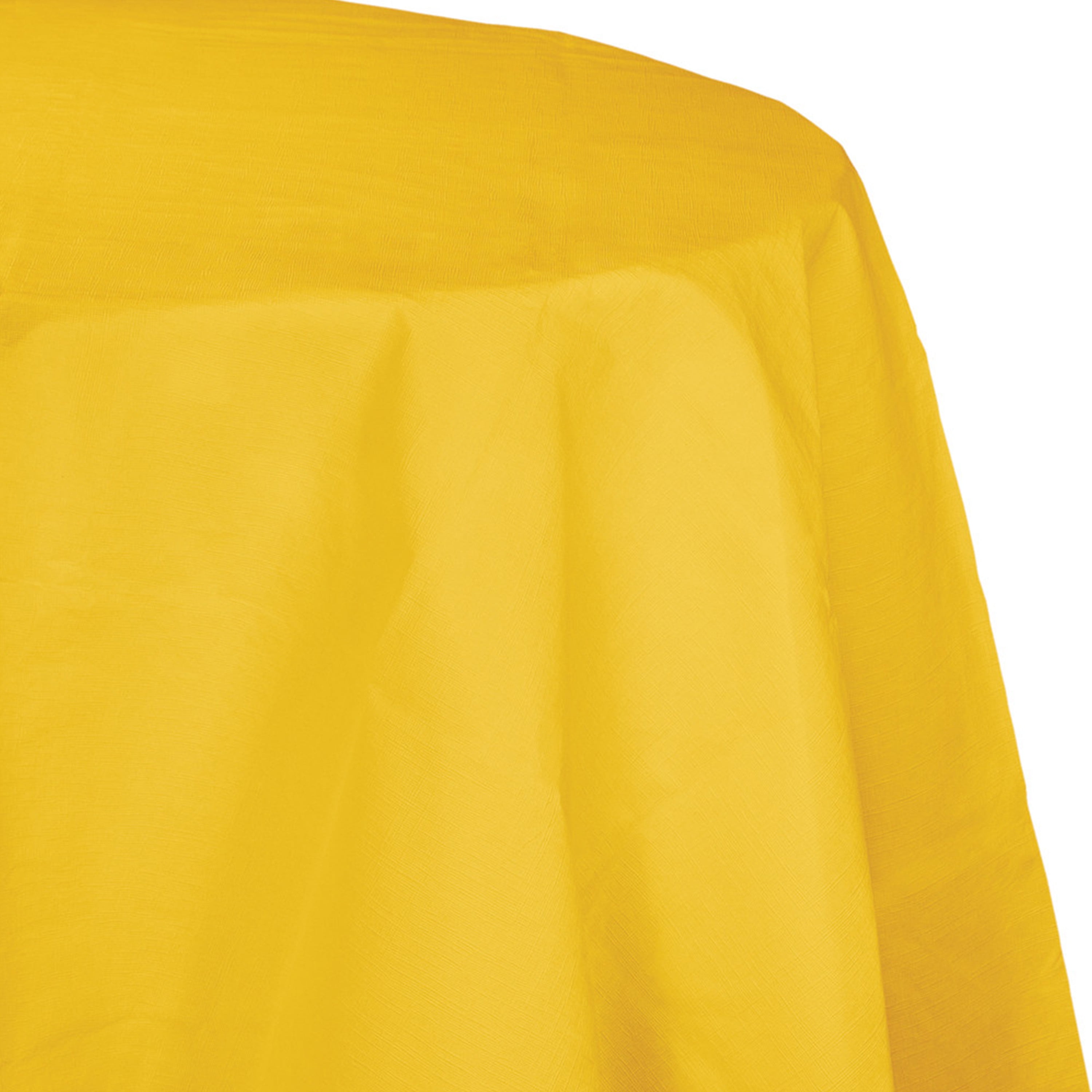 School Bus Yellow Octy Round Tablecloths, 3 Count - Walmart.com