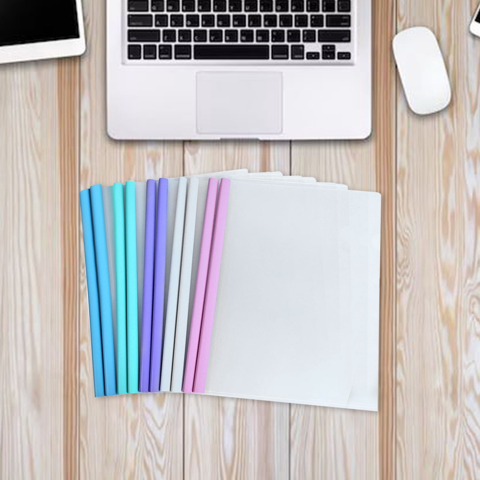 Work Business Report Covers Sliding Bar Clear Binder 70 Page Capacity ...