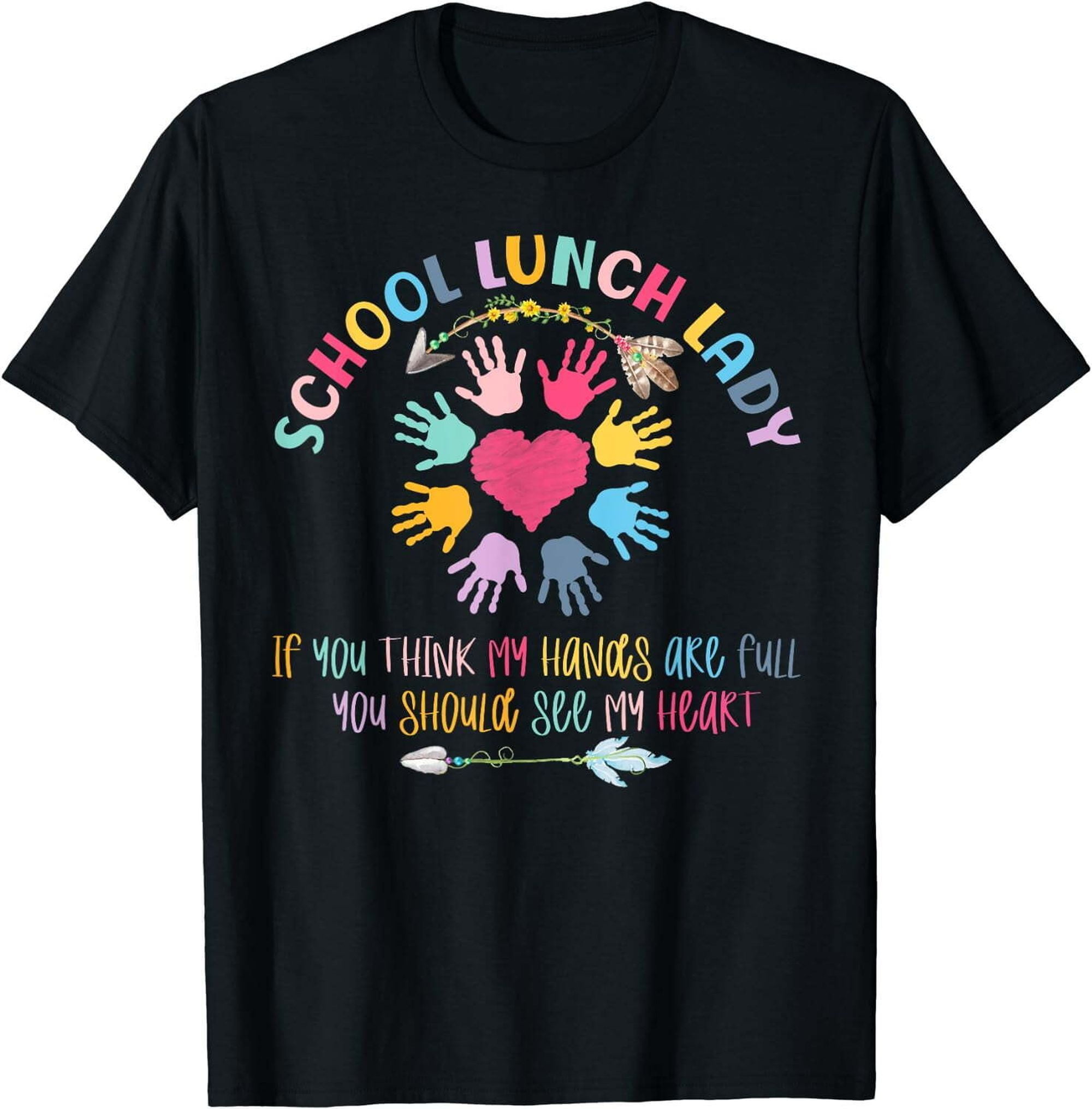 School Cafeteria Staff Appreciation Tee for Women - Show Love to Lunch ...