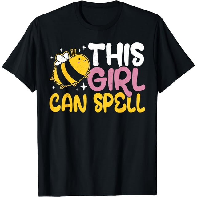 School Competition Spelling Bee This Girl Can Spell T-Shirt - Walmart.com