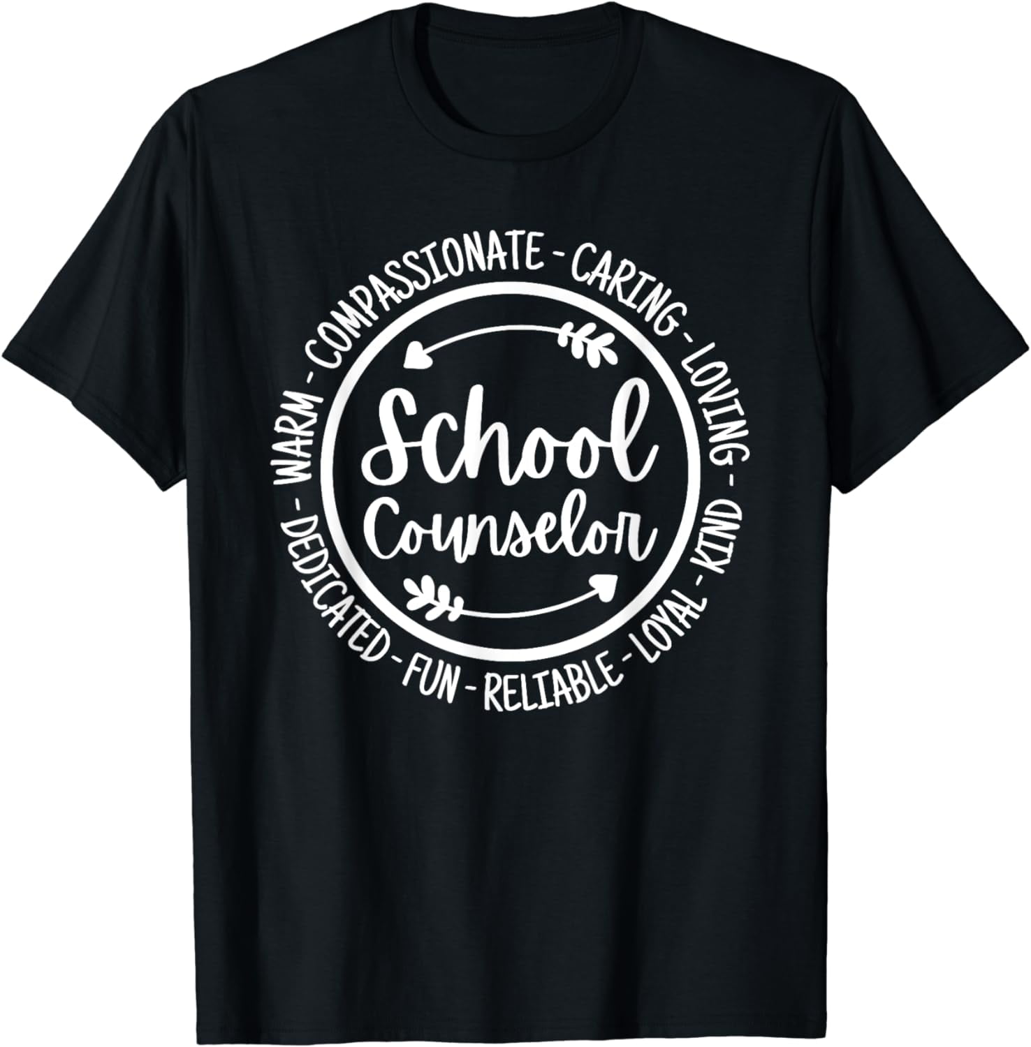 School Counselor Guidance Counseling Appreciation T-Shirt - Walmart.com