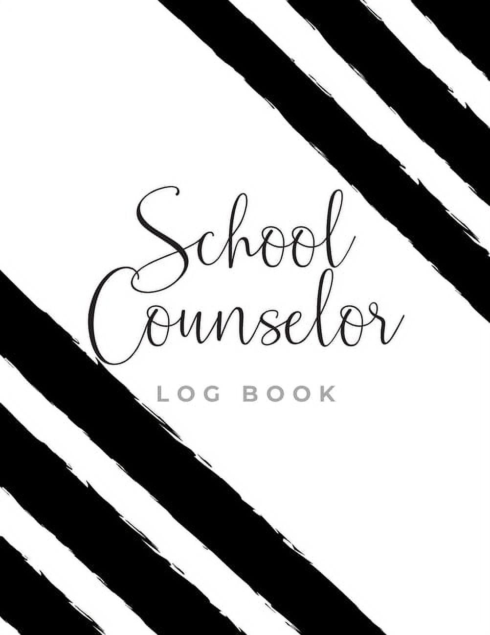 School Counselor Log Book : Simple Counselor Student Record Keeper ...