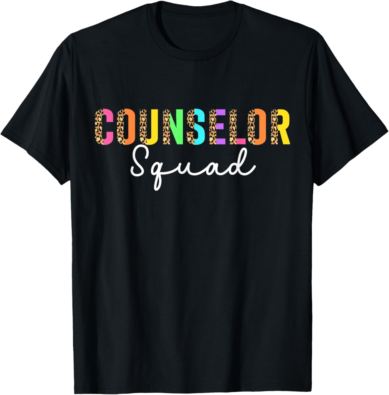 School Counselor Squad Guidance Counselor Counseling Squad T-Shirt ...