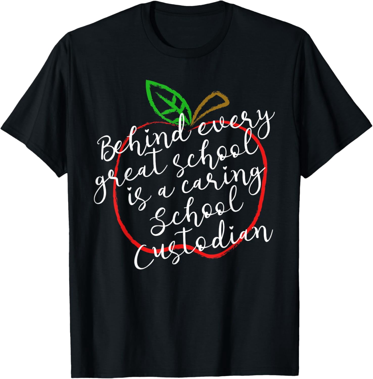 School Custodian Appreciation Gift T-Shirt men and women can wear ...