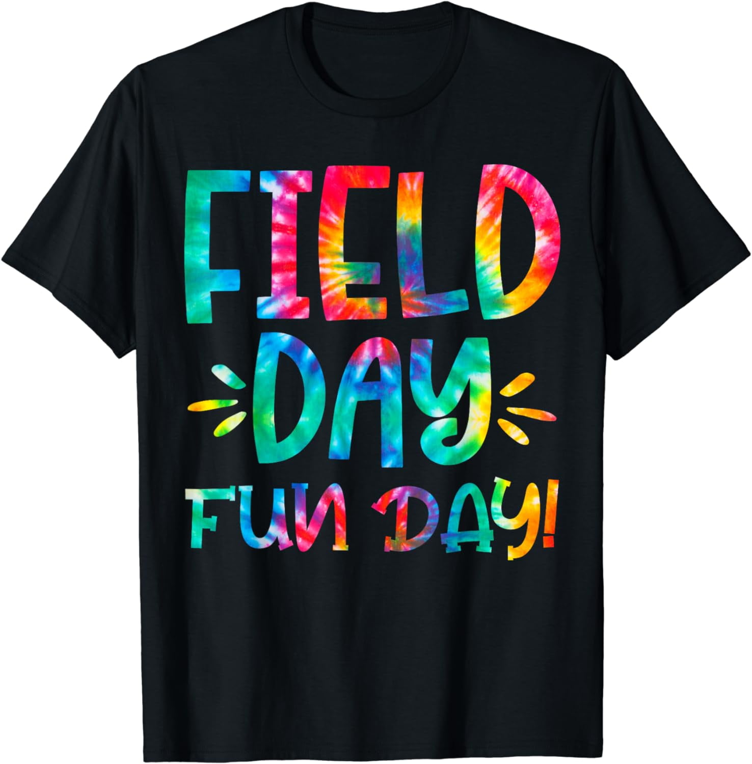 School Field Day Fun Tie Dye Field Day 2024 Teacher Kids T-Shirt ...