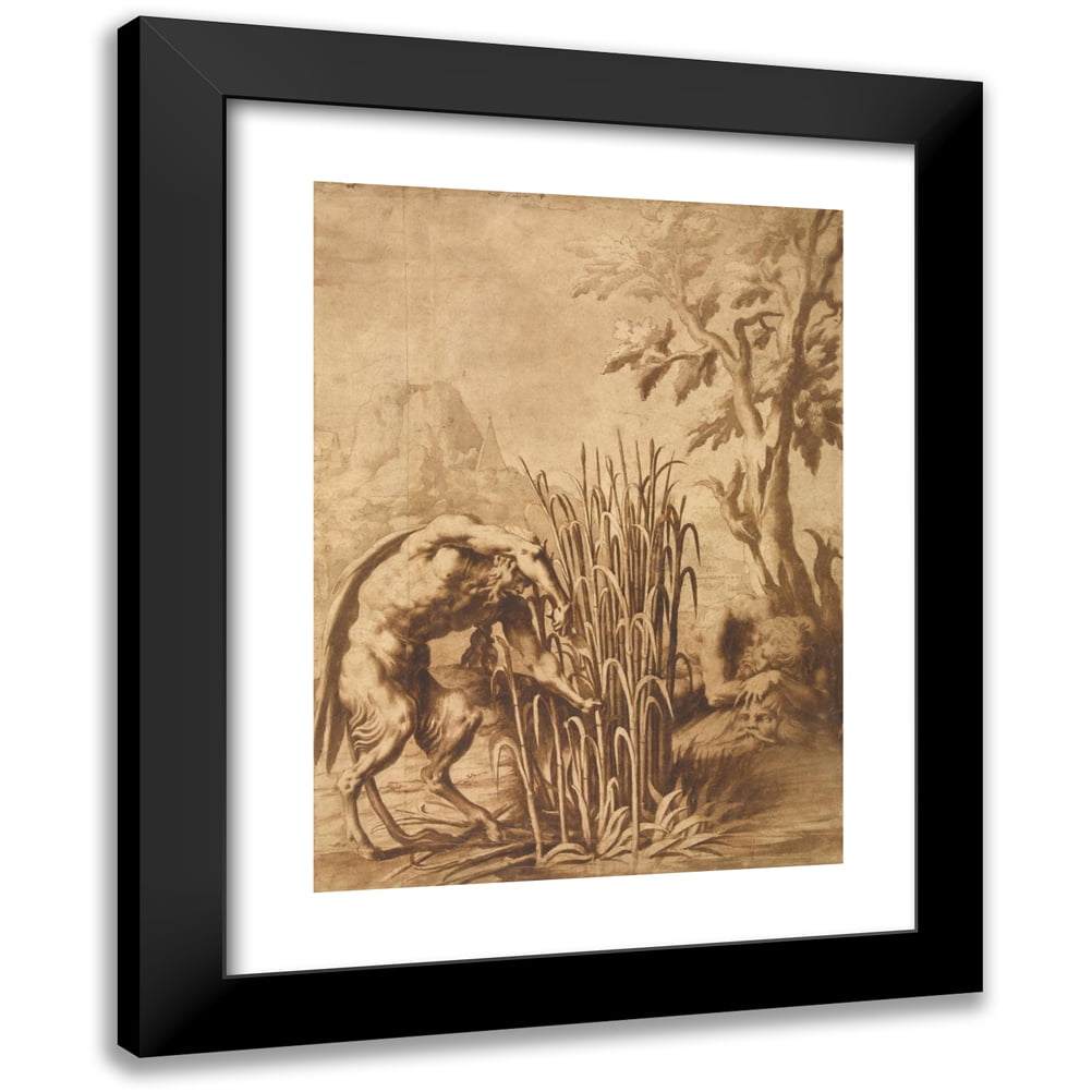 School of Fontainebleau 11x14 Black Modern Framed Museum Art Print ...